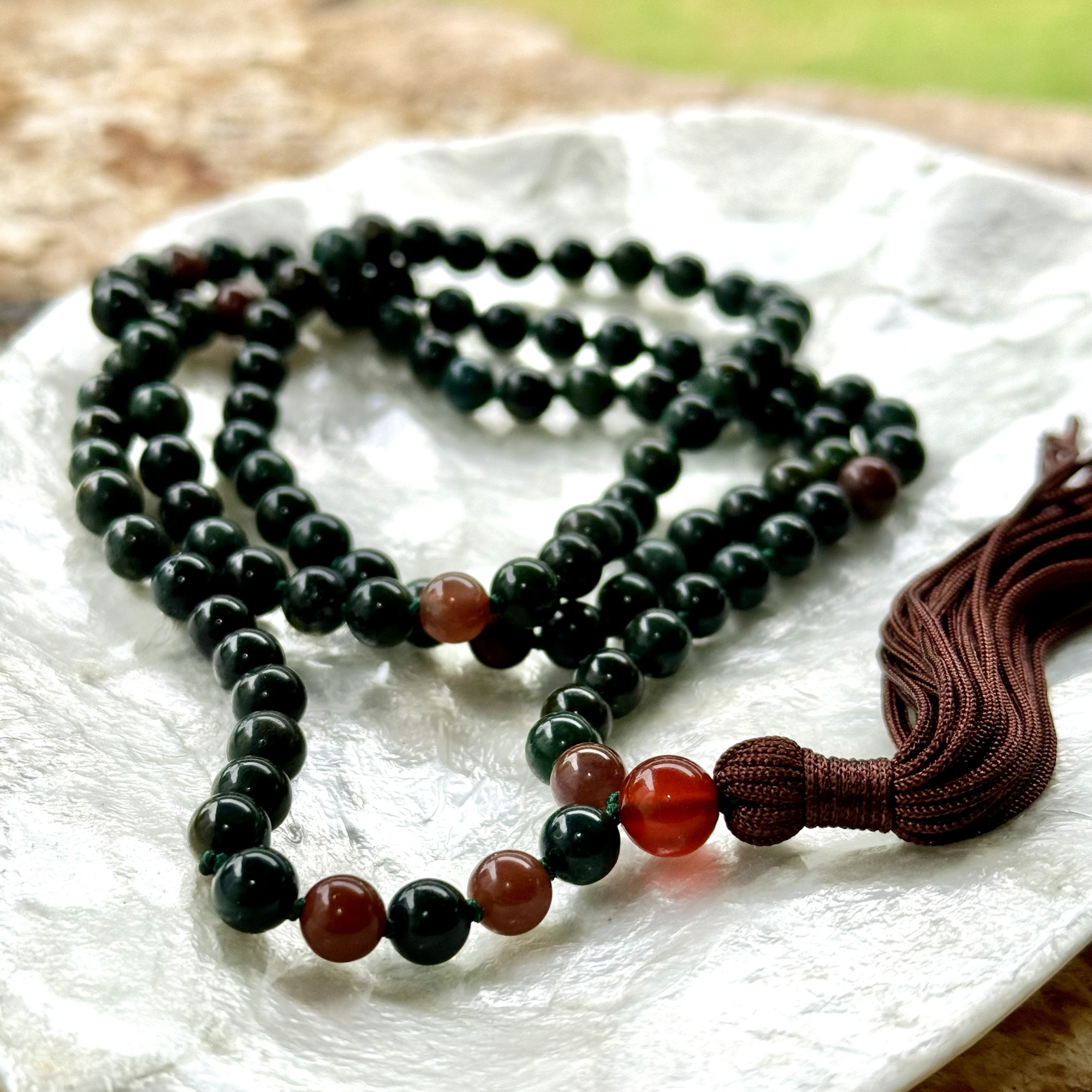 The Art and Benefits of Hand-Knotting in Mala Making: The Signature of ...