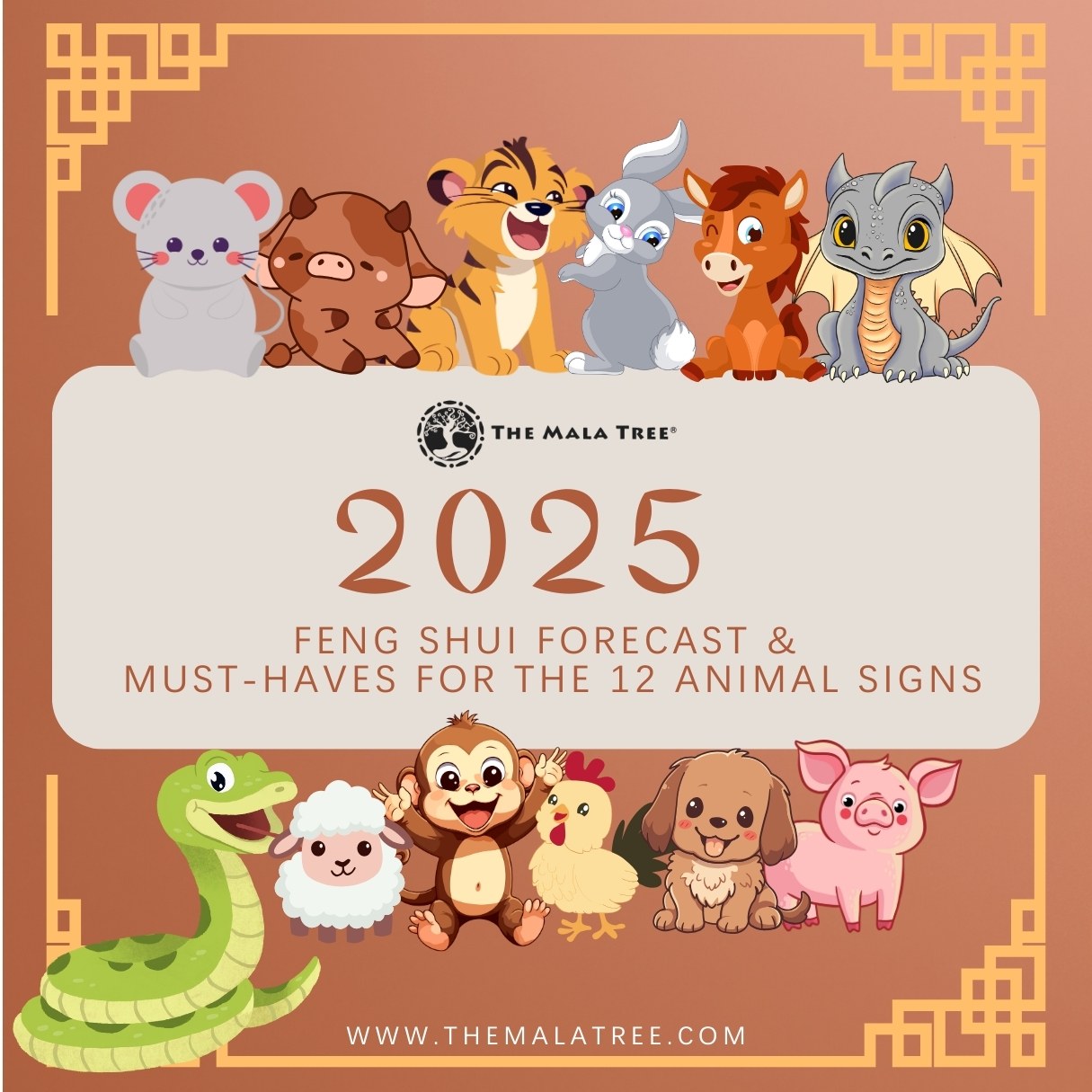 2025 ANNUAL FENG SHUI FORECAST for the 12 Animal Signs – Year of the ...